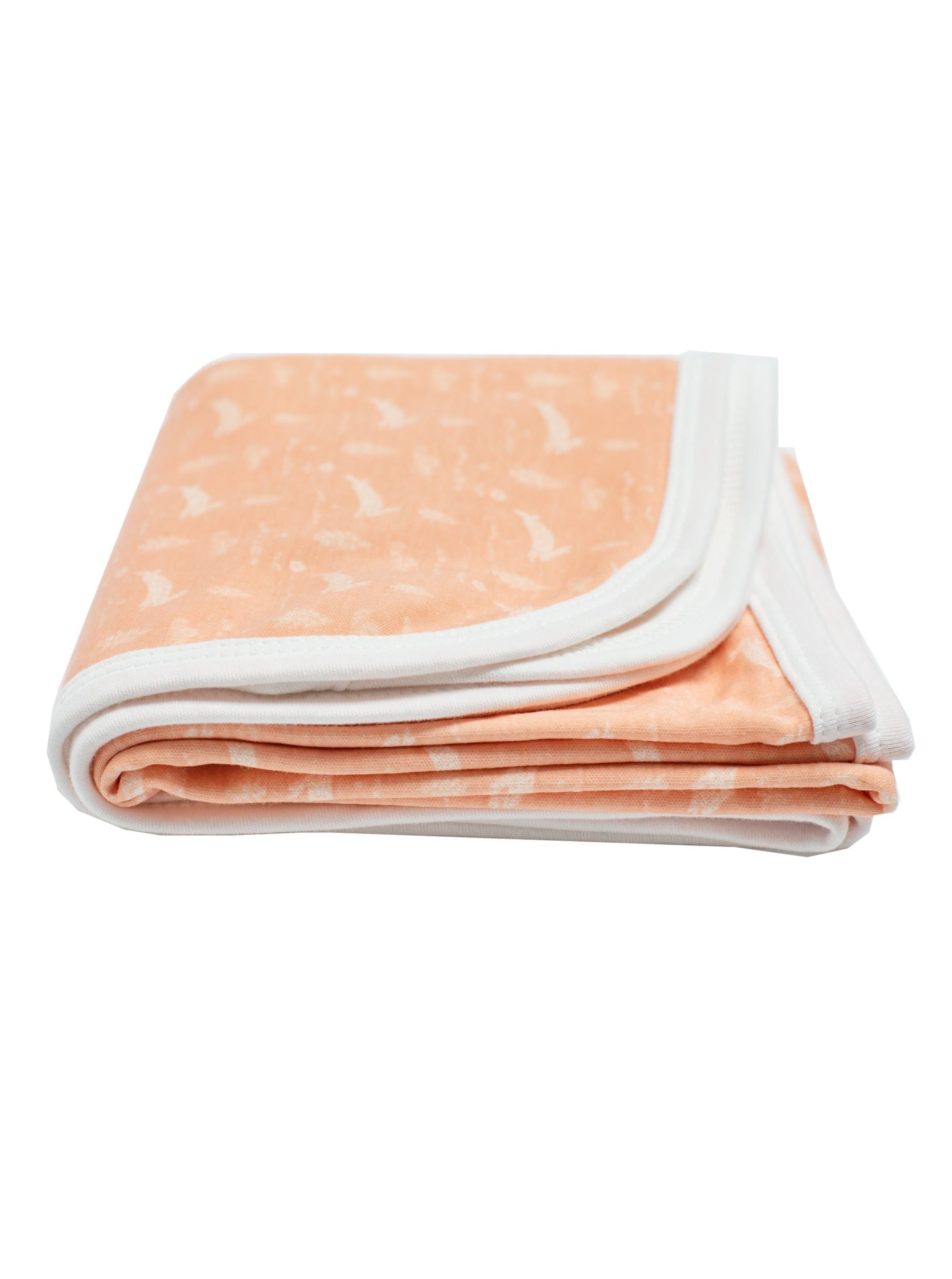Organic Cotton Baby Blanket Leaping Bunnies