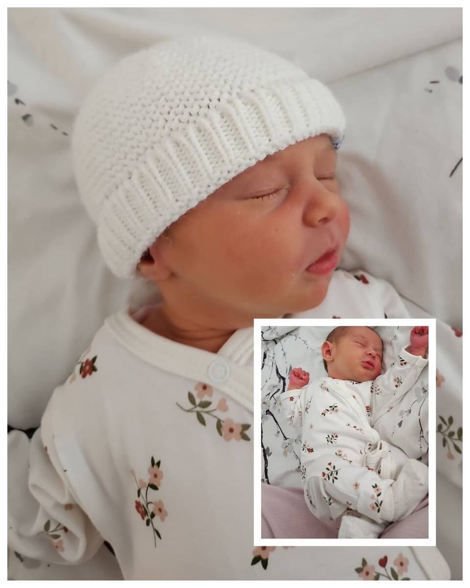 Prem Baby Sleepsuit, Beautiful Bloom Sleepsuit / Babygrow Tiny & Small