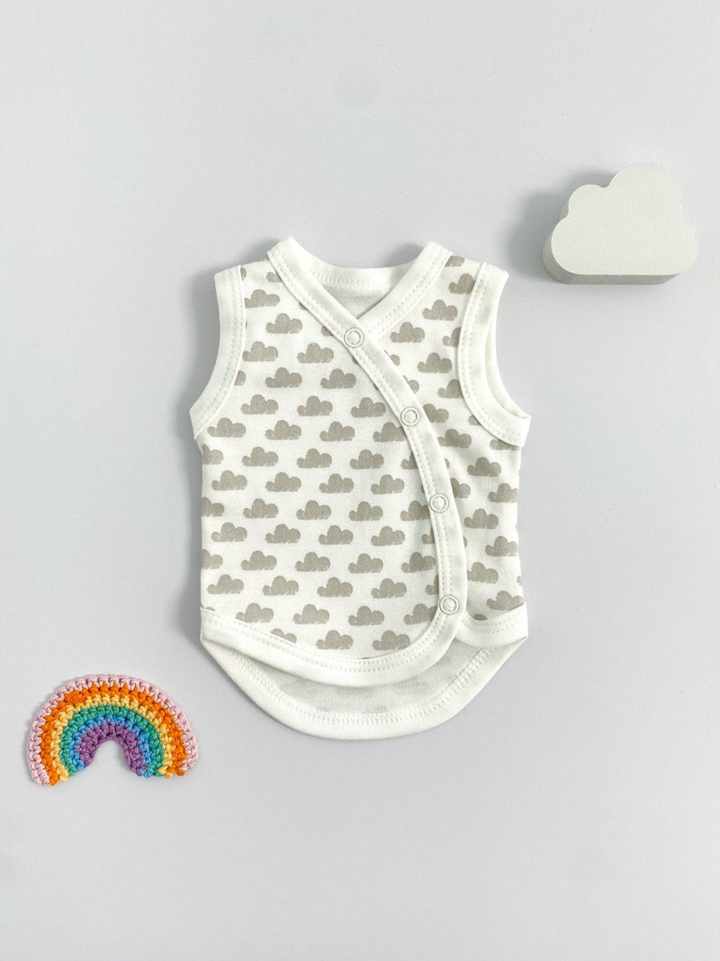 Incubator Vest, Ocean Blue, Premium 100% Organic Cotton